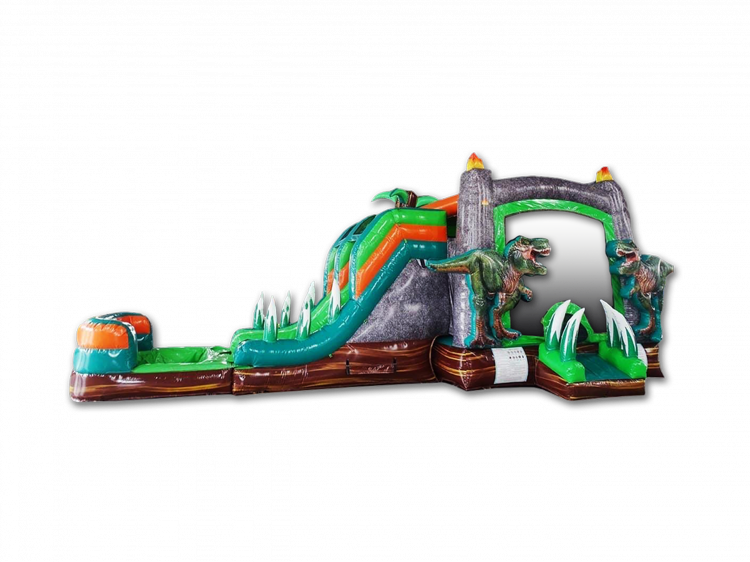 Dino Dive Bounce/Slide Combo - J&H Inflatables Pensacola, FL